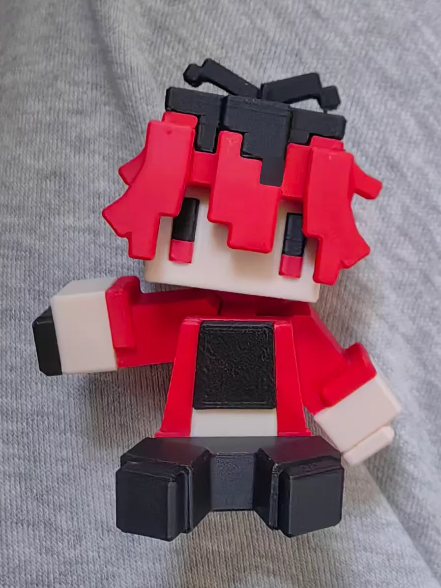 Frieren: Beyond Journey's End Stark Pixel-style Figurine - Free 3D ...