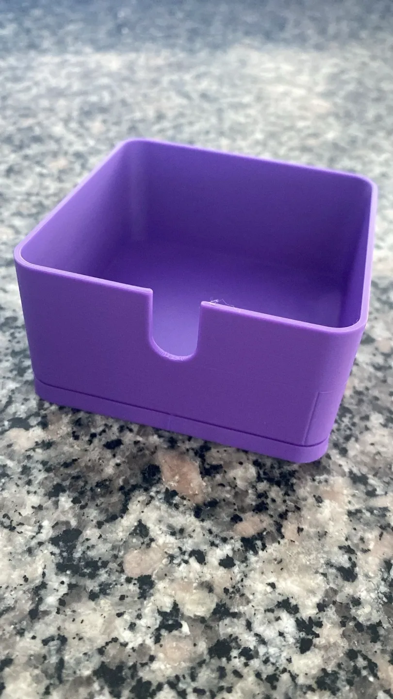 Square Remote Control Holder, Remote Box by Deltaprints - MakerWorld