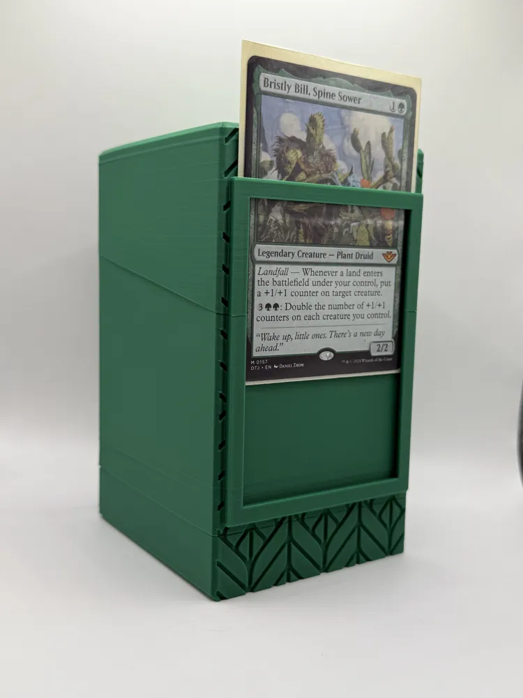 Triple Stack Deck Box with Commander Window by paddykunka MakerWorld ...