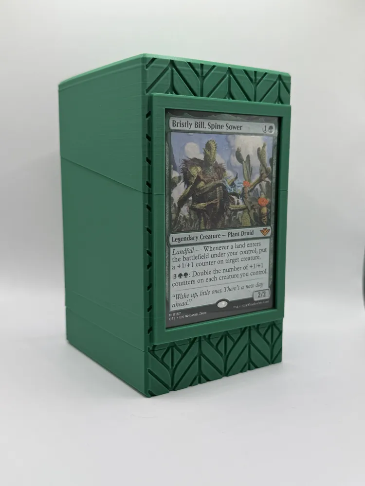 Triple Stack Deck Box with Commander Window by paddykunka MakerWorld ...