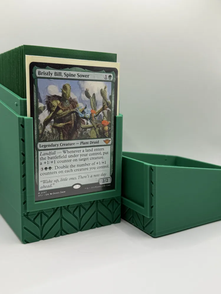 Triple Stack Deck Box with Commander Window by paddykunka MakerWorld ...