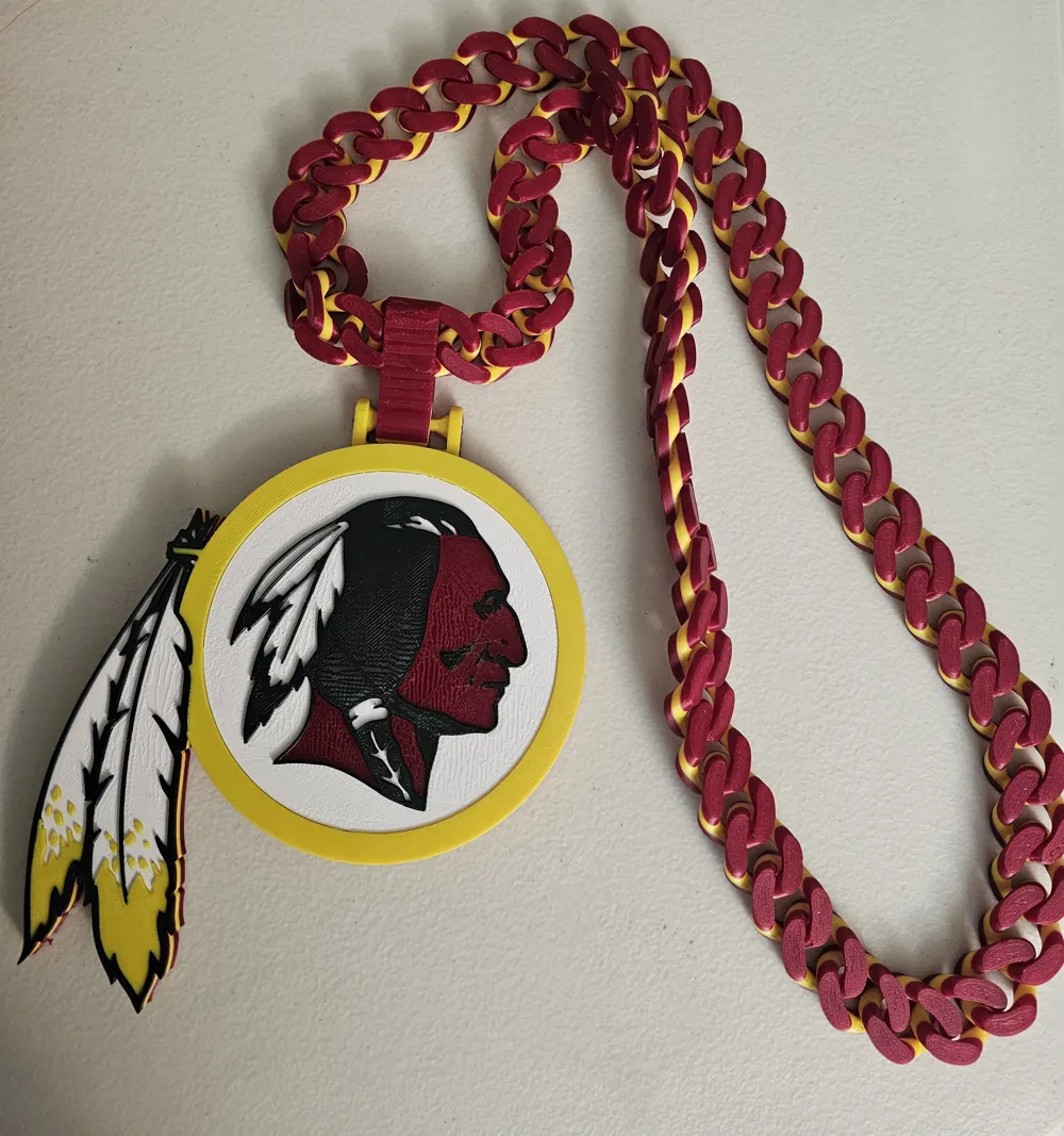 Washington Commanders Retro Chain by Sgambaro MakerWorld: Download Free ...
