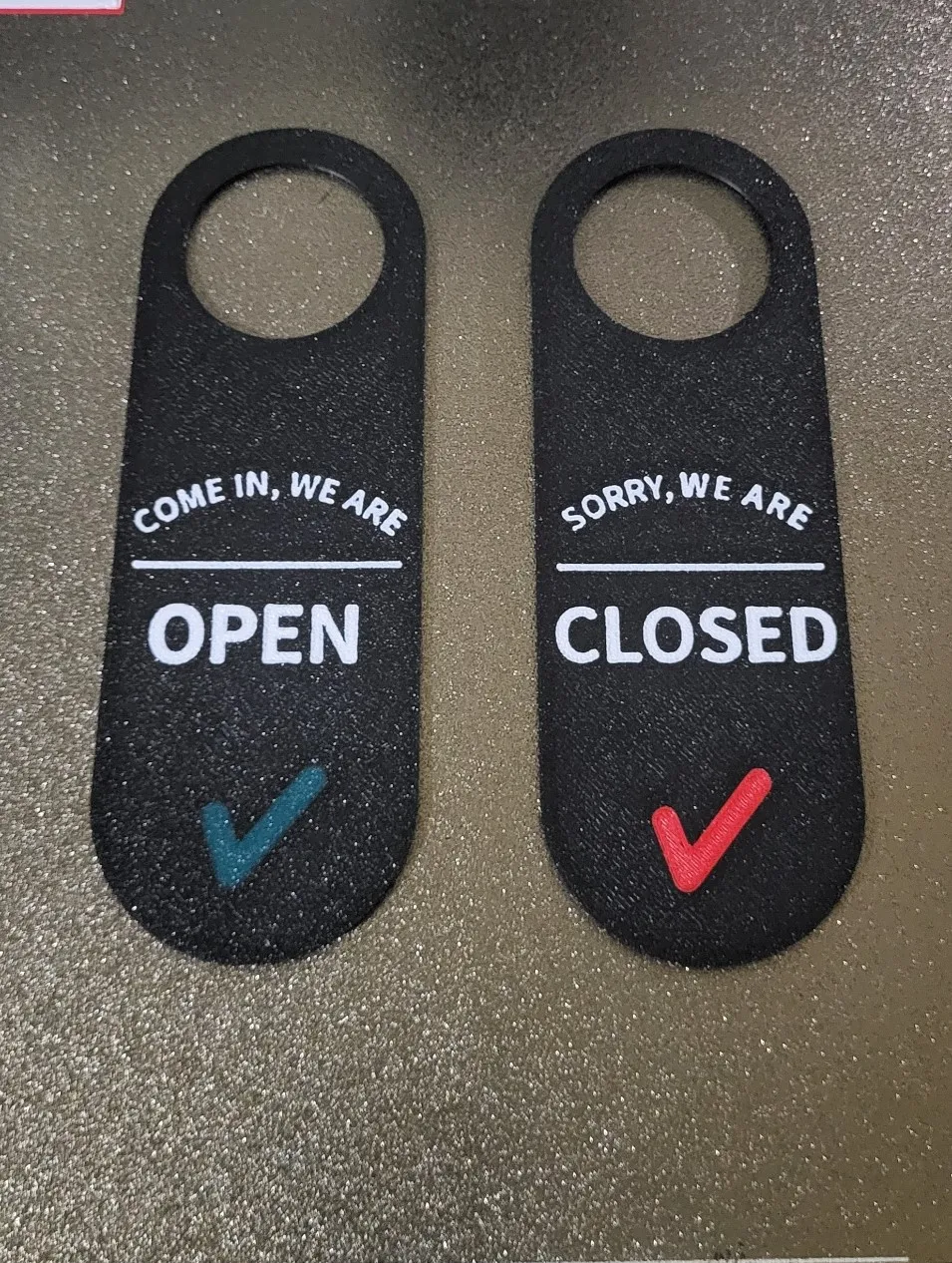 Door Sign Open/Closed by brunobxs - MakerWorld