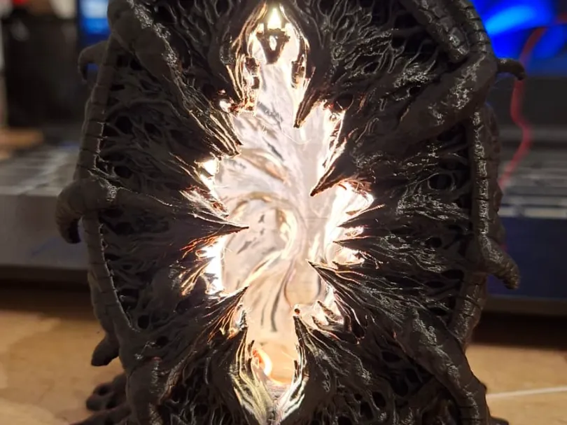 Stranger things gate lamp (COB LED strip optional) - Free 3D Print ...