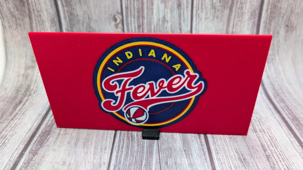 Indiana Fever Flag - Free 3D Print Model - MakerWorld