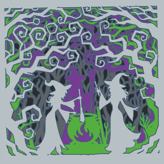 Shadow Box - Forest Coven by Raum - MakerWorld