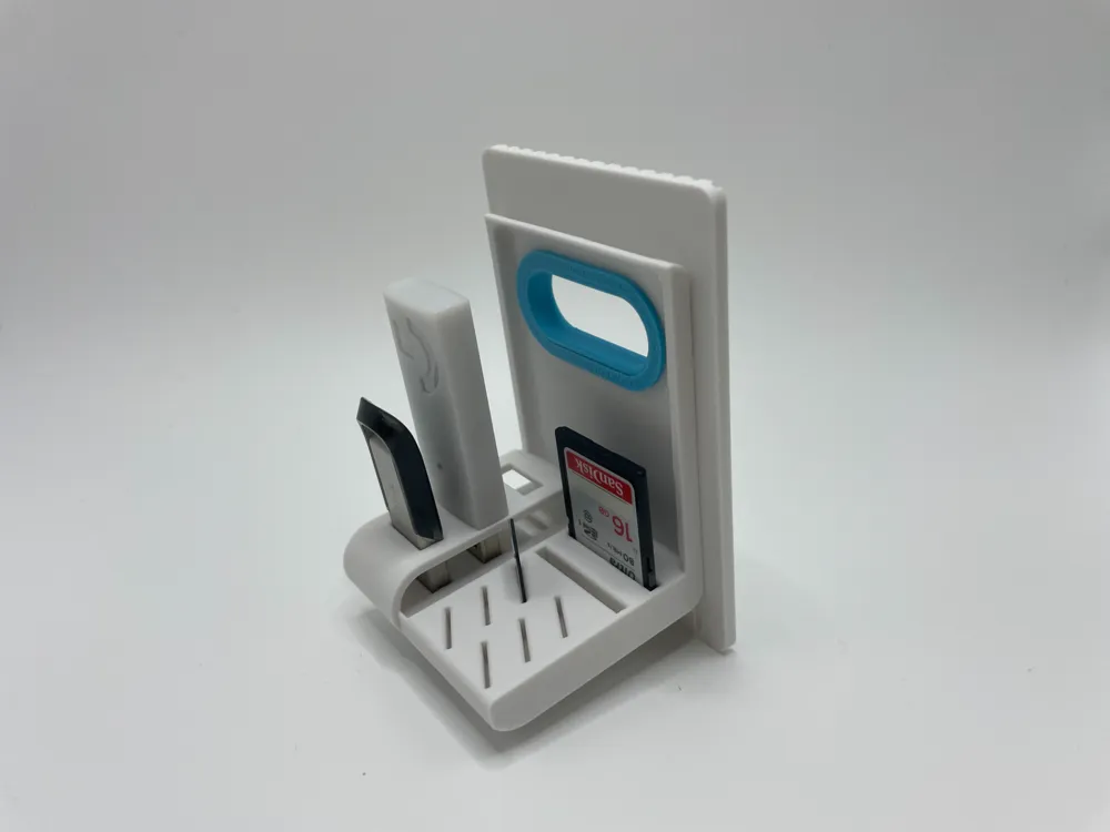 USB holder (Monitor stand Accessory) by DMIC Solution Engineering - MakerWorld