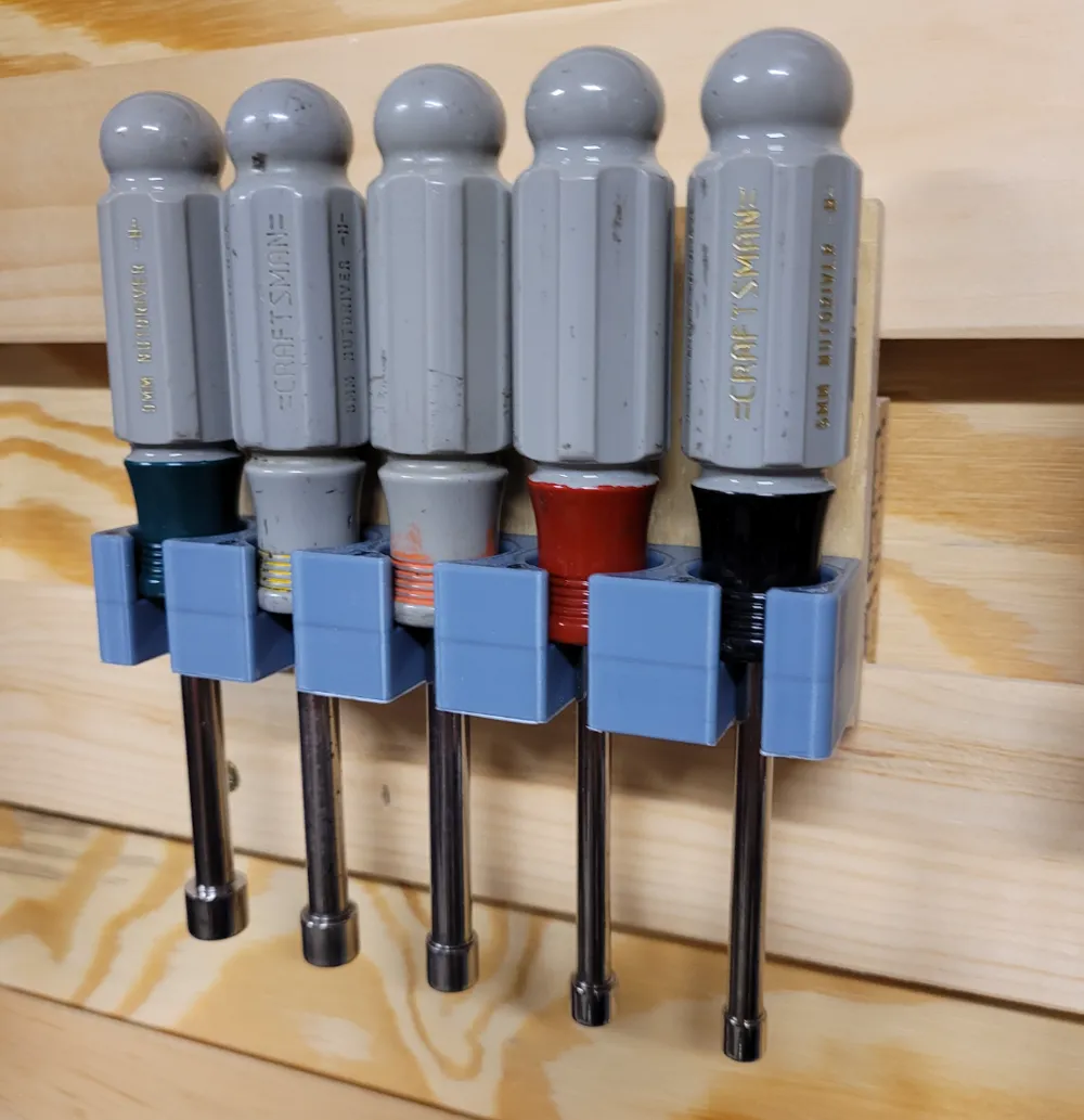 Craftsman Metric Nut Driver Set Holder by NotGrounded - MakerWorld