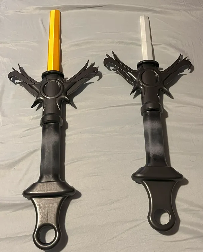 Collapsible Sun Sword Sun Blade - Free 3D Print Model - MakerWorld