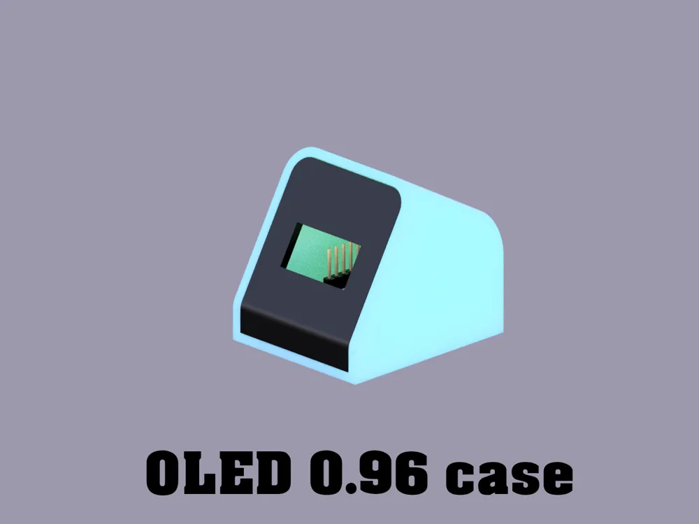 OLED 0.96 case by 3D_makerMakerWorld: Download Free 3D Models