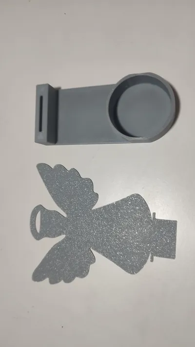 Shadow Art - Angel - Free 3D Print Model - MakerWorld