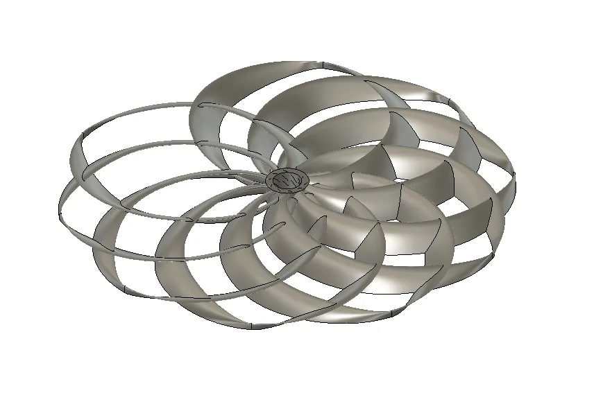 10 blade toroidal Propeller Remixed by ty6411 - MakerWorld