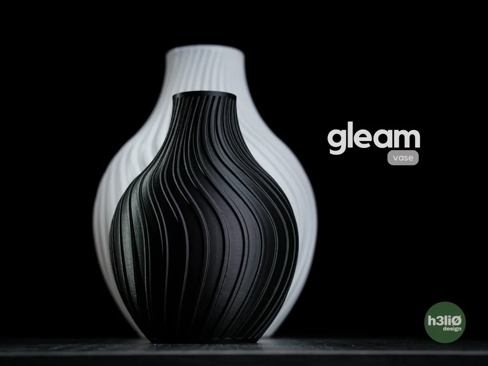 gleam • vase - Free 3D Print Model - MakerWorld