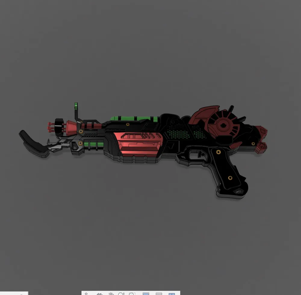 Ray Gun Mk2 by Brodil MakerWorld: Download Free 3D Models