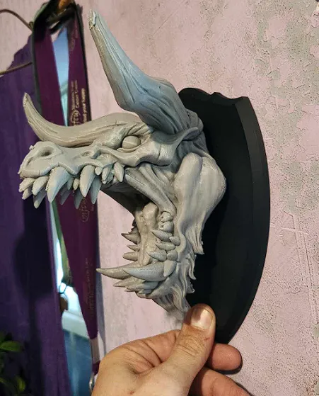 Deaathclaw head with trophy mount Remixed by Level One BardsMakerWorld ...