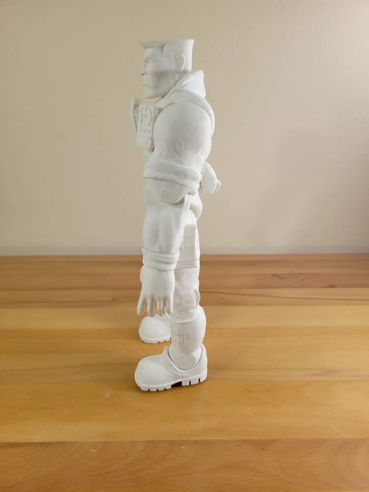 Major Chip Hazard Leader of the Commando Elite - Free 3D Print Model ...