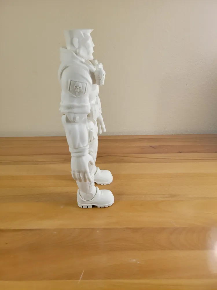 Major Chip Hazard Leader of the Commando Elite - Free 3D Print Model ...