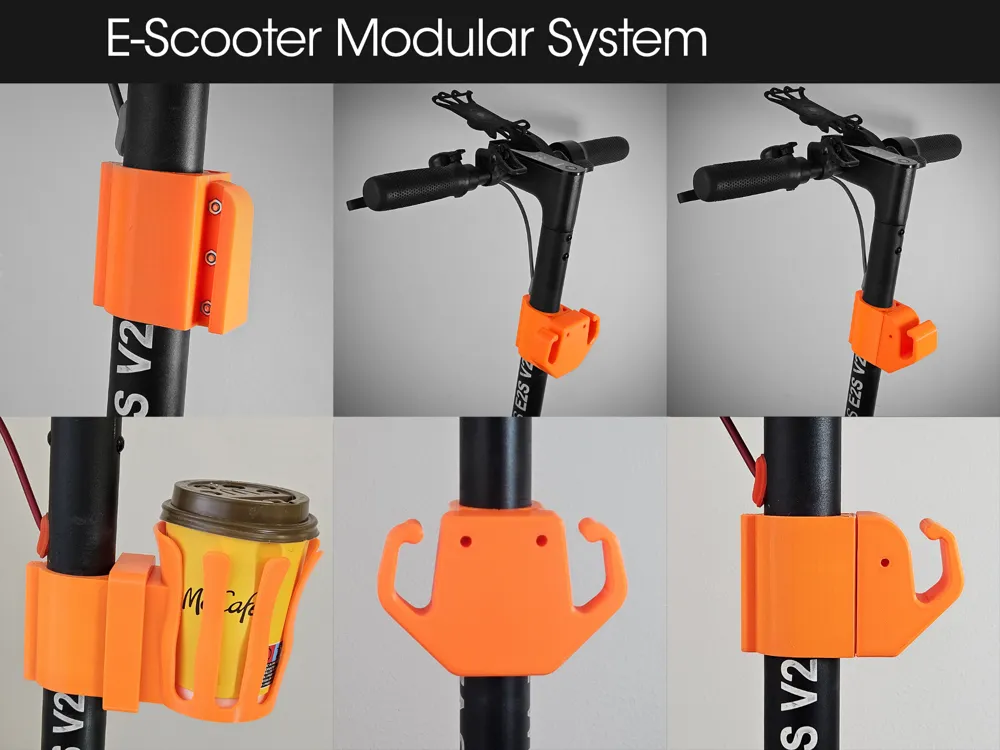 E-Scooter Modular System - Free 3D Print Model - MakerWorld