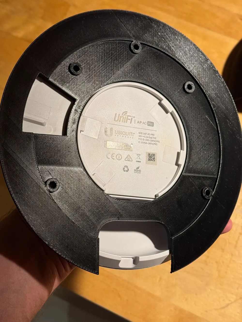 UniFi AP AC Pro Rain Cover Remixed by VBPrints - MakerWorld