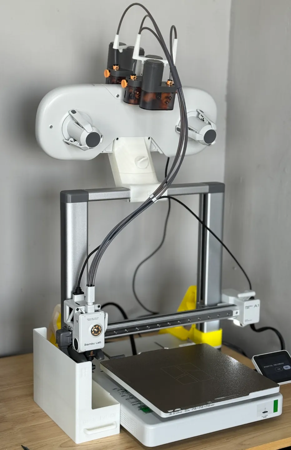 AMS Top Mount (Filament-Saving Version) For A1 Printer Z-Axis Support ...