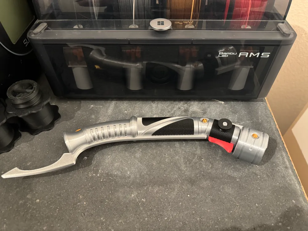 Count Dooku Lightsaber Remixed by Sven740i MakerWorld: Download Free 3D ...