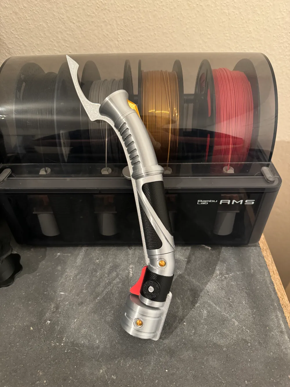 Count Dooku Lightsaber Remixed by Sven740i MakerWorld: Download Free 3D ...