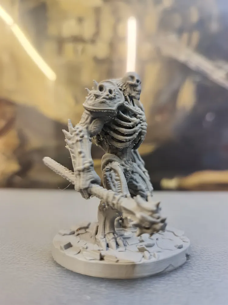 The Bone Colossus - Titan of the Necropolis (50mm) - Free 3D Print ...