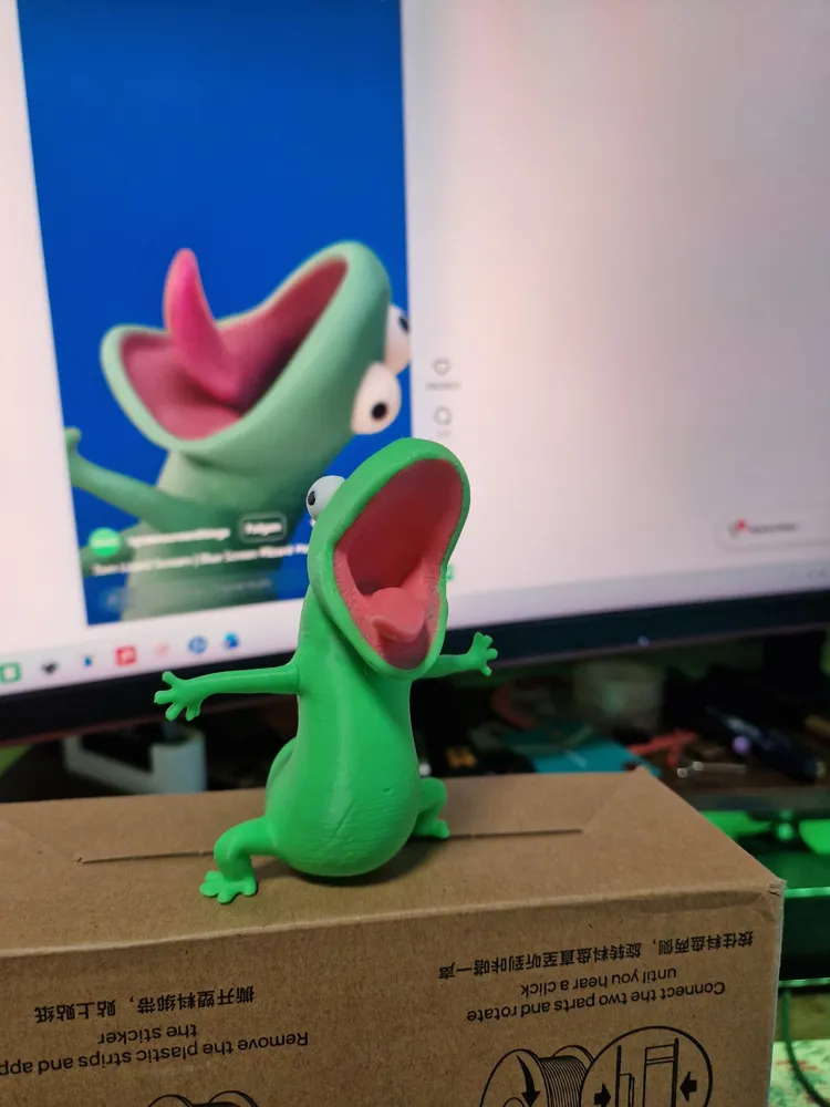 Tom Lizard (Disney Hoppers)- Tom Lizard Meme - Free 3D Print Model ...