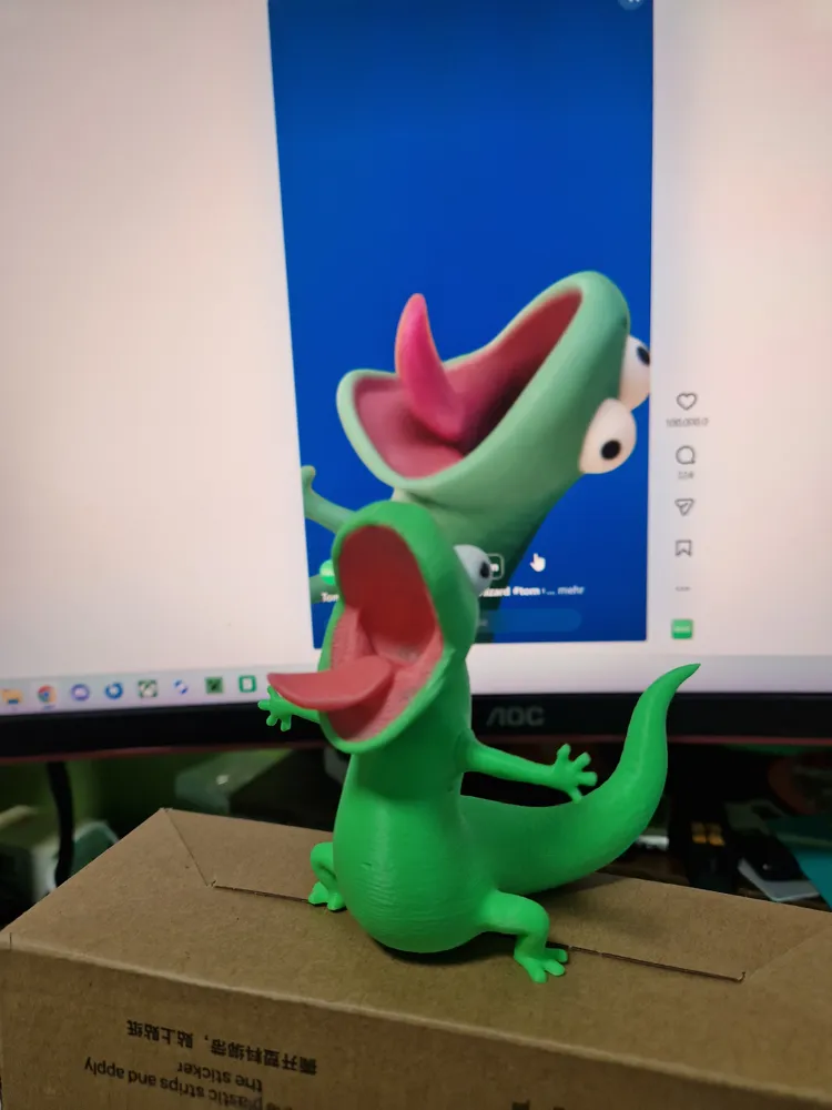 Tom Lizard (Disney Hoppers)- Tom Lizard Meme - Free 3D Print Model ...