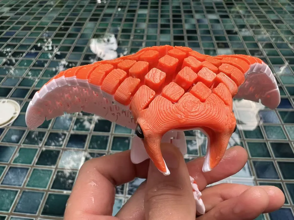 Flexi Manta Ray - Free 3D Print Model - MakerWorld