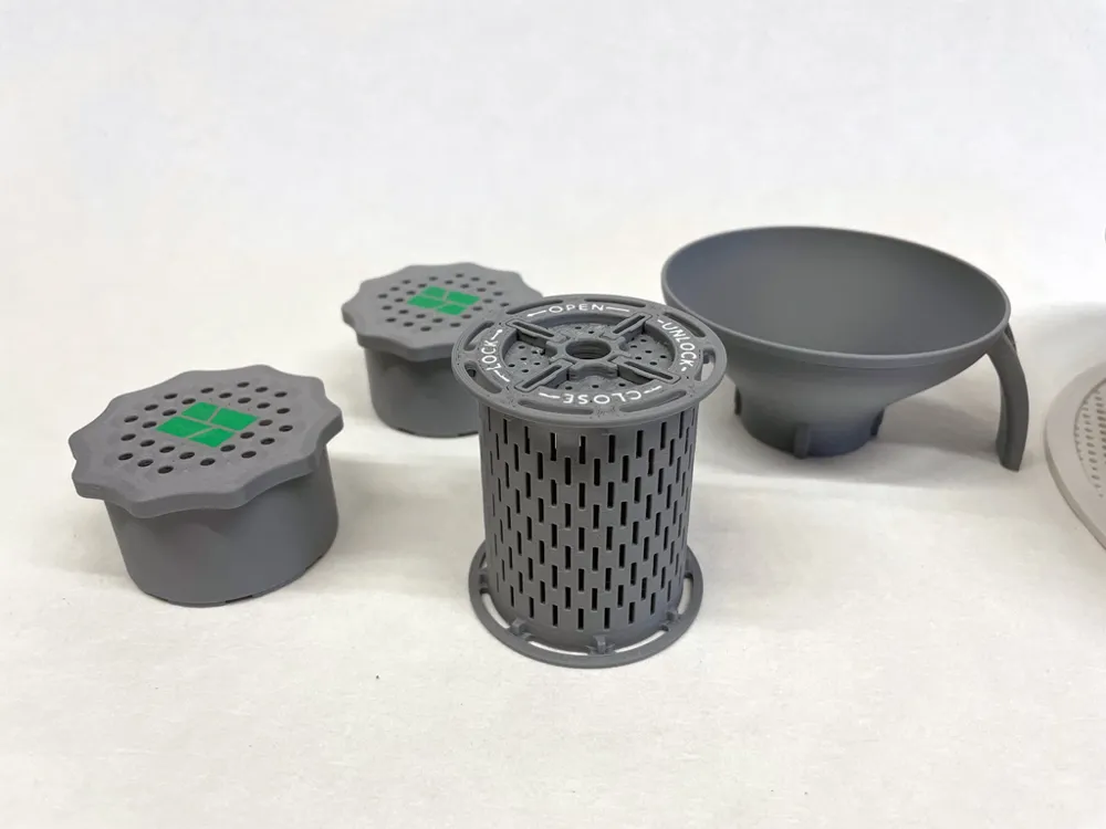 WD Silica Container For Bambu Lab Spools by Westersund Design - MakerWorld