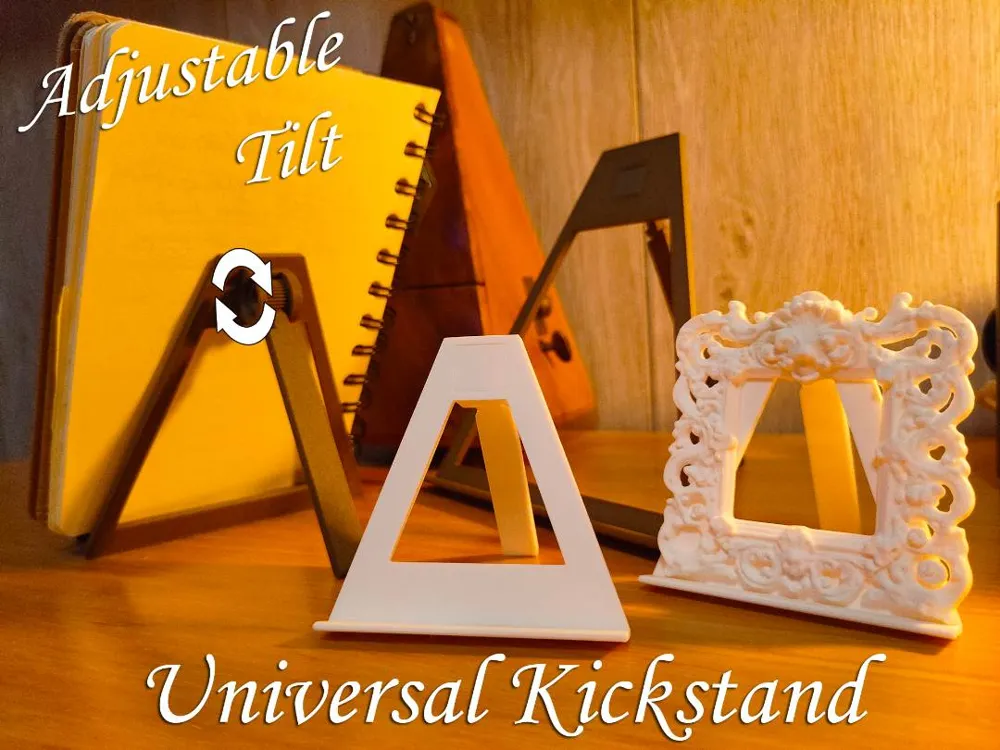 Universal Adjustable Kickstand - Free 3D Print Model - MakerWorld