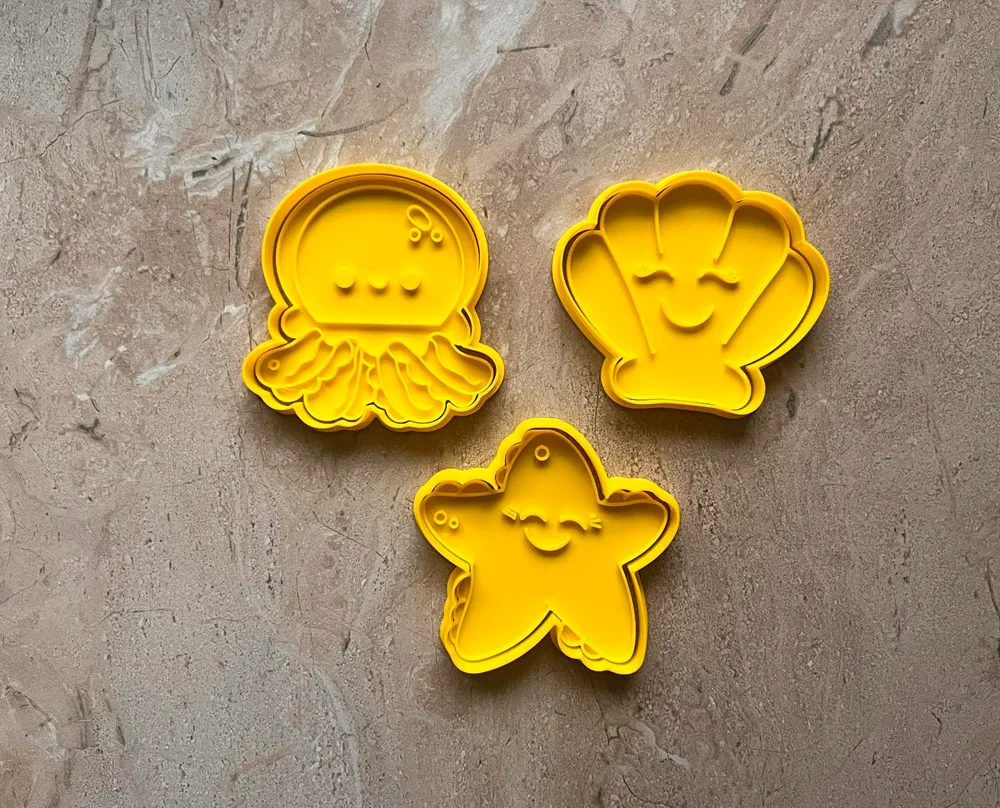 Ocean Animal Cookie Cutter by Cookie Cutter Rodriguez - MakerWorld