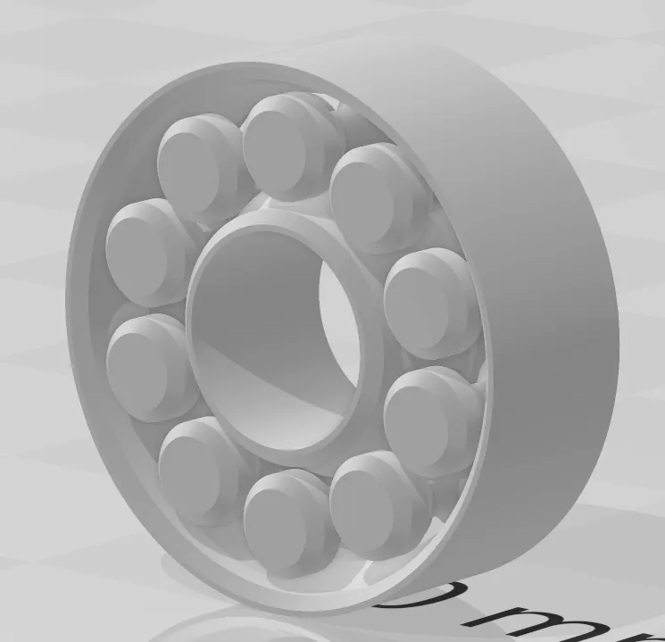 606 Bearing Print in Place by kogooo - MakerWorld