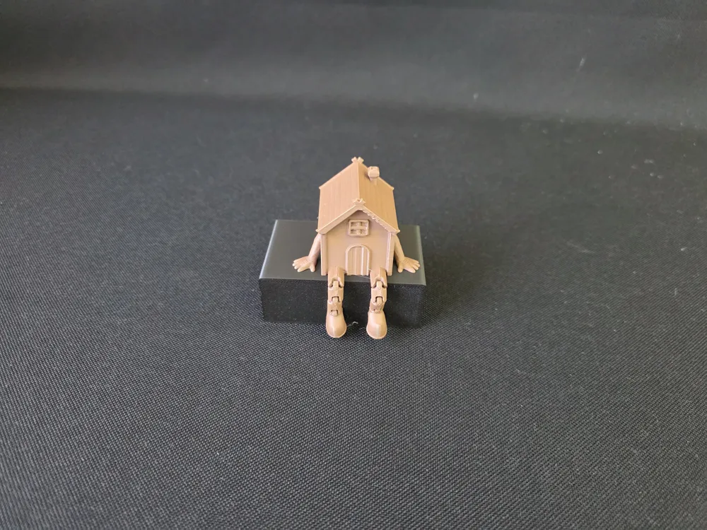 Articulated Flexi House Buddy Gift by Ireality MakerWorld: Download Free 3D Models