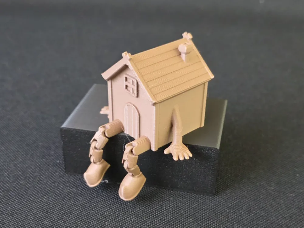 Articulated Flexi House Buddy Gift by Ireality MakerWorld: Download Free 3D Models