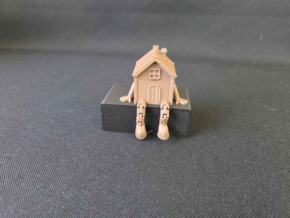 Articulated Flexi House Buddy Gift by Ireality MakerWorld: Download Free 3D Models