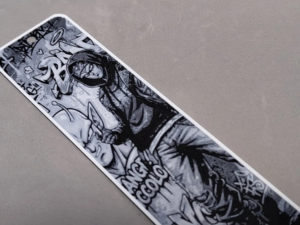 Inspired by DragonBall, cartoon, tv, Bookmark - Free 3D Print Model ...