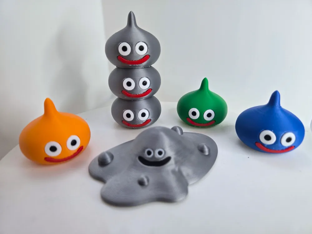 Bubble Slime/Liquid Metal Slime (Dragon Quest) by CarlThePumpkinMan ...