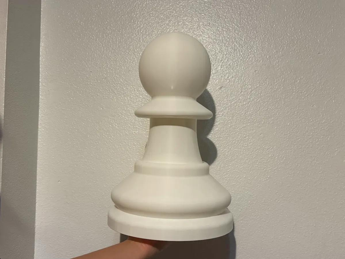 Giant Chess Pawn - Free 3D Print Model - MakerWorld