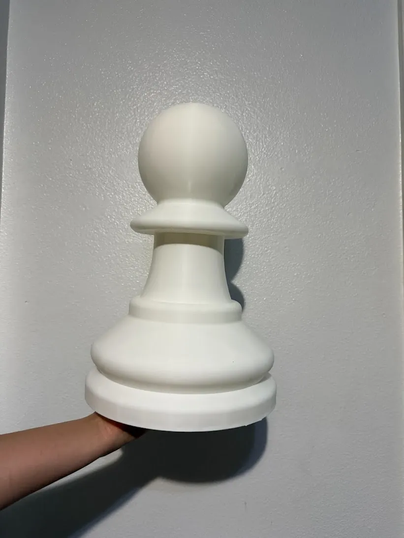 Giant Chess Pawn - Free 3D Print Model - MakerWorld