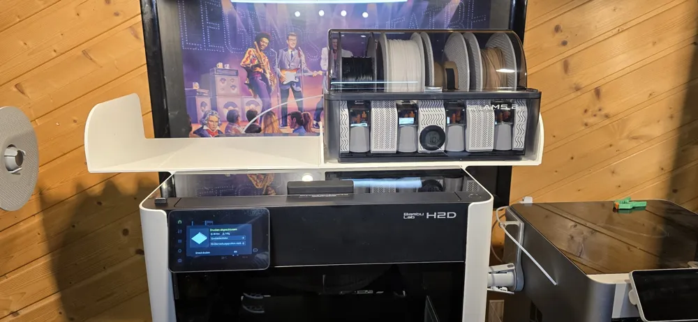 Rack for 2 AMS Pro 2 side by side by Thomas Blang MakerWorld: Download ...