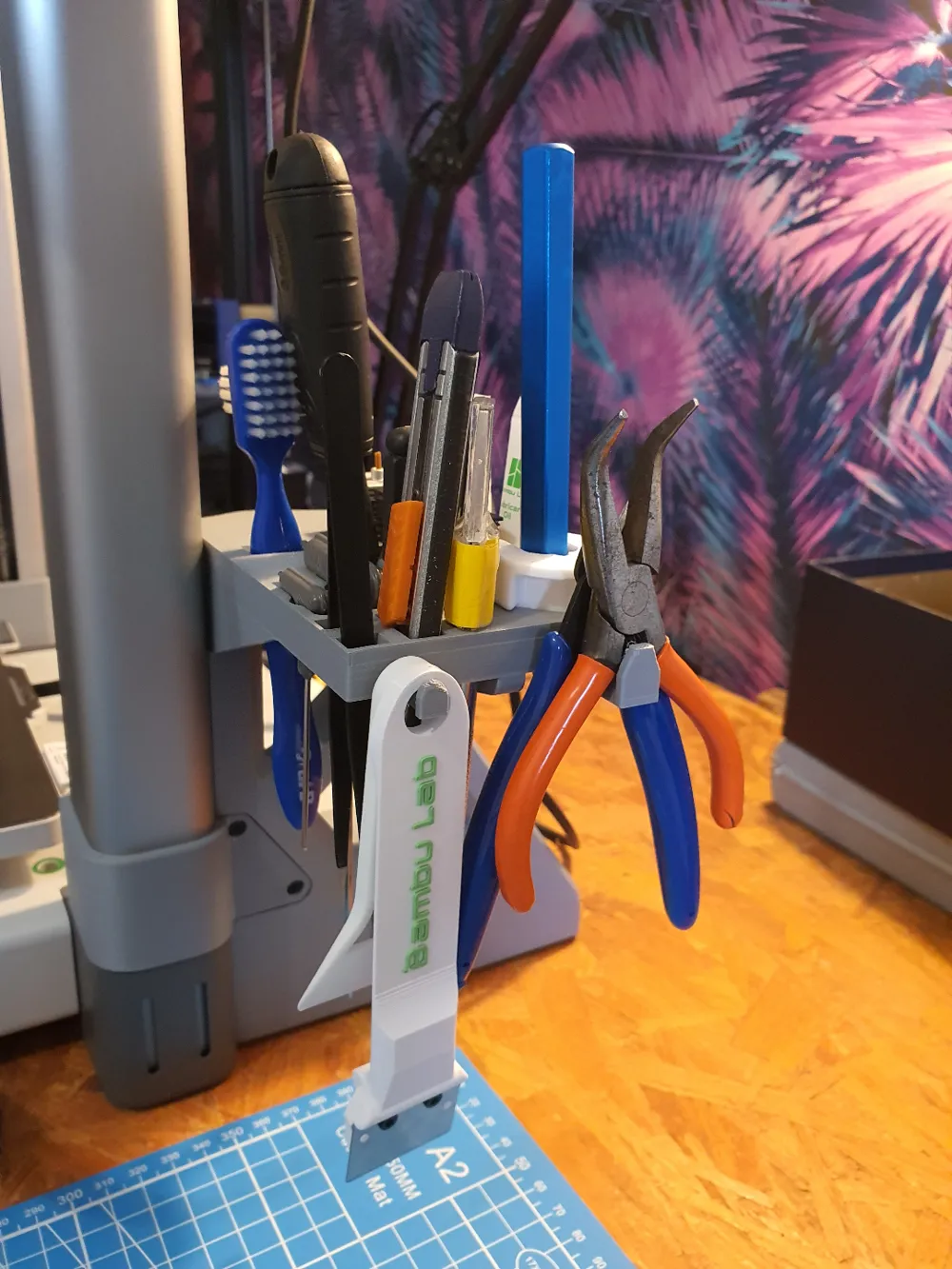 A1 Tools Holder (AMS lite Top Mount) by Phio MakerWorld: Download Free ...