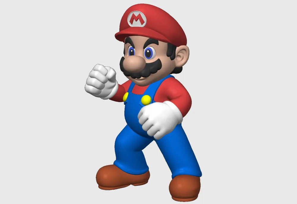 Mario - Super Mario Movie (No AMS) - Free 3D Print Model - MakerWorld