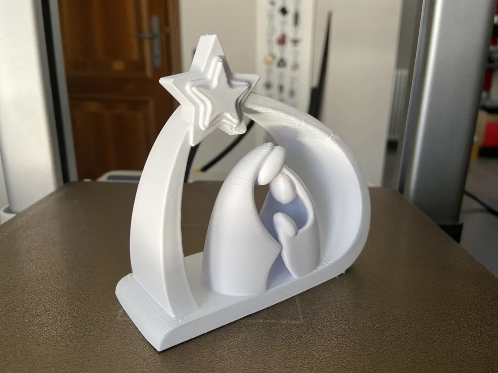 Modern Nativity Scene 2 - Free 3D Print Model - MakerWorld