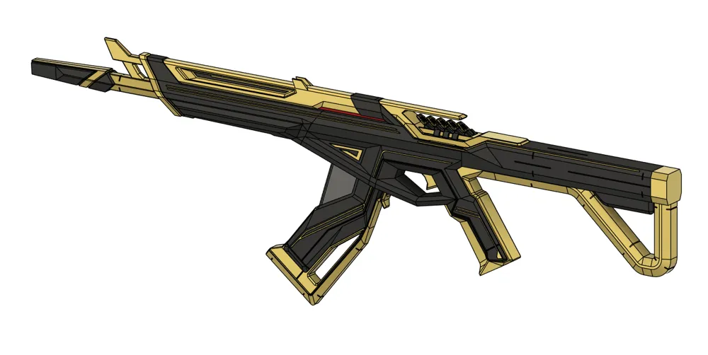 Valorant - Champions 2025 Vandal - Free 3D Print Model - MakerWorld