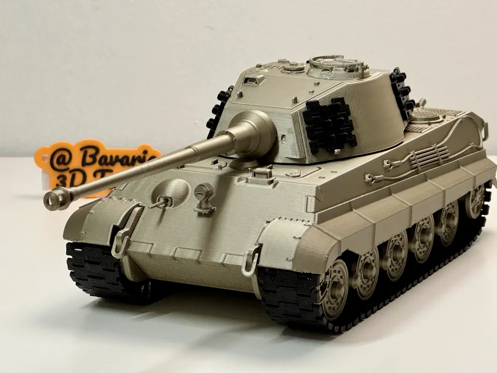 Tiger II Heavy Tank 1/35 Scale WWII King Tiger by Bavaria_3D Tanks ...