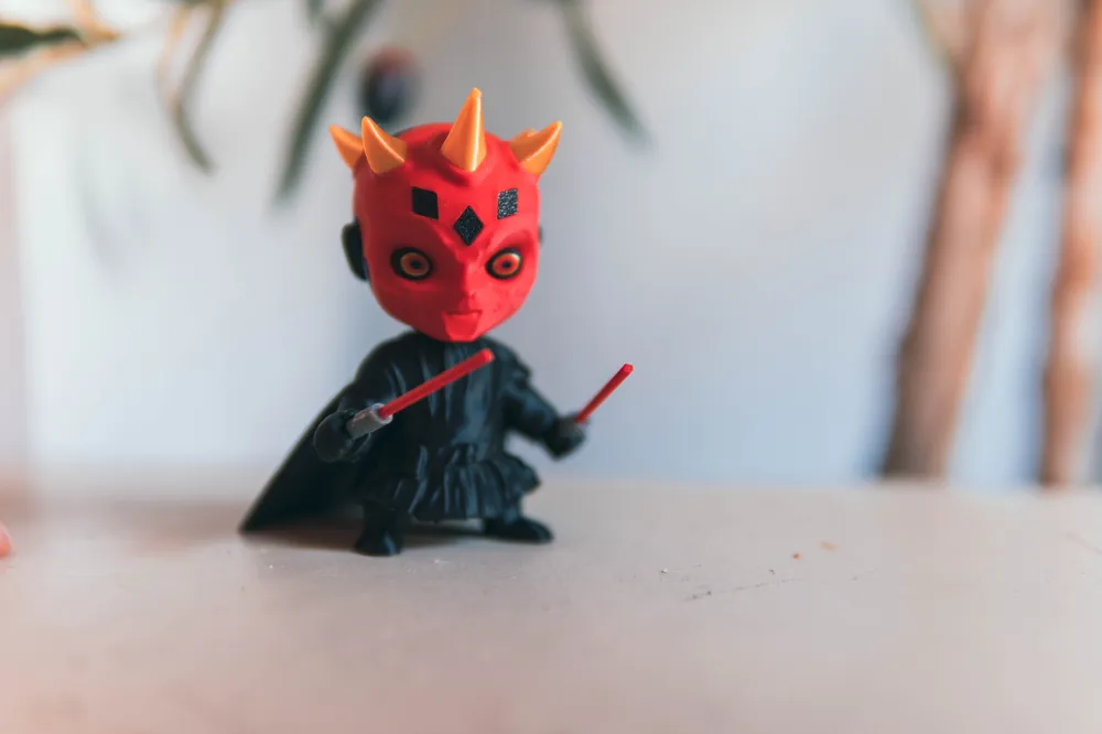Mini Darth Maul - Free 3D Print Model - MakerWorld