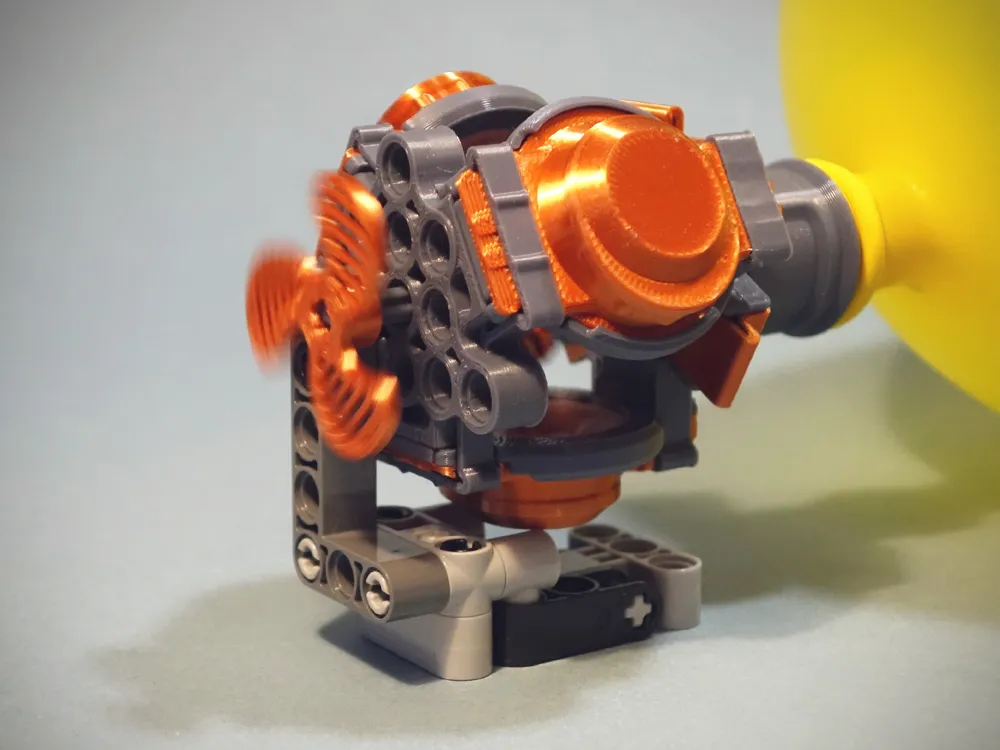 Air Balloon Radial Piston Engine V2 - Free 3D Print Model - MakerWorld