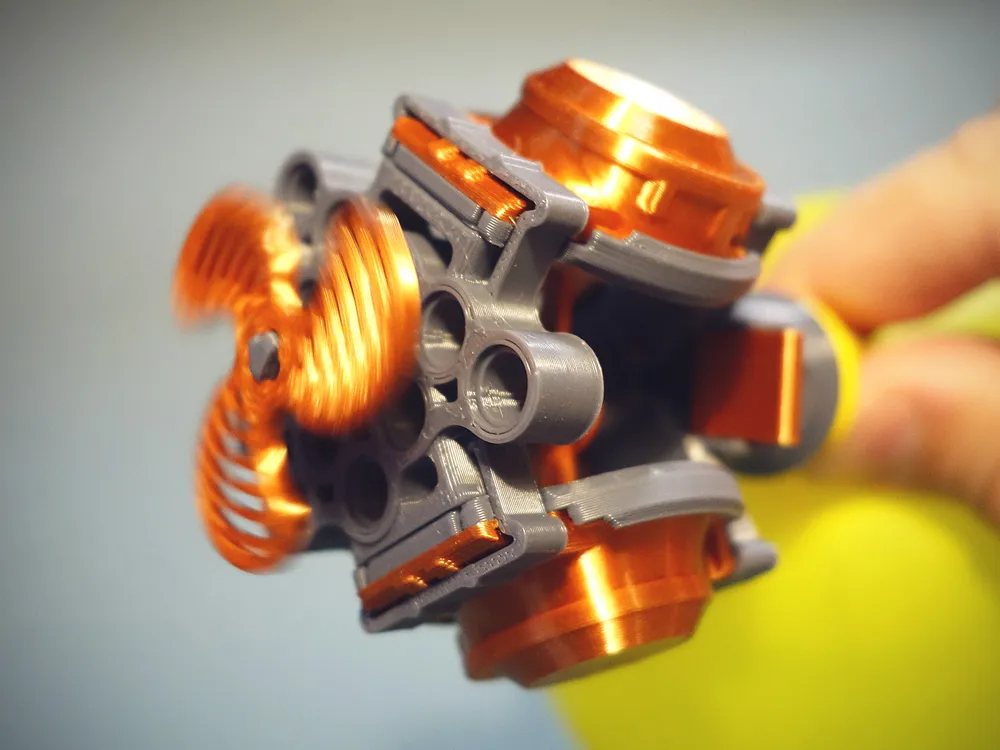 Air Balloon Radial Piston Engine V2 - Free 3D Print Model - MakerWorld